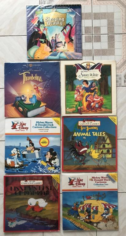 Laserdisc LD Disney cartoons, Hobbies & Toys, Music & Media, CDs & DVDs ...
