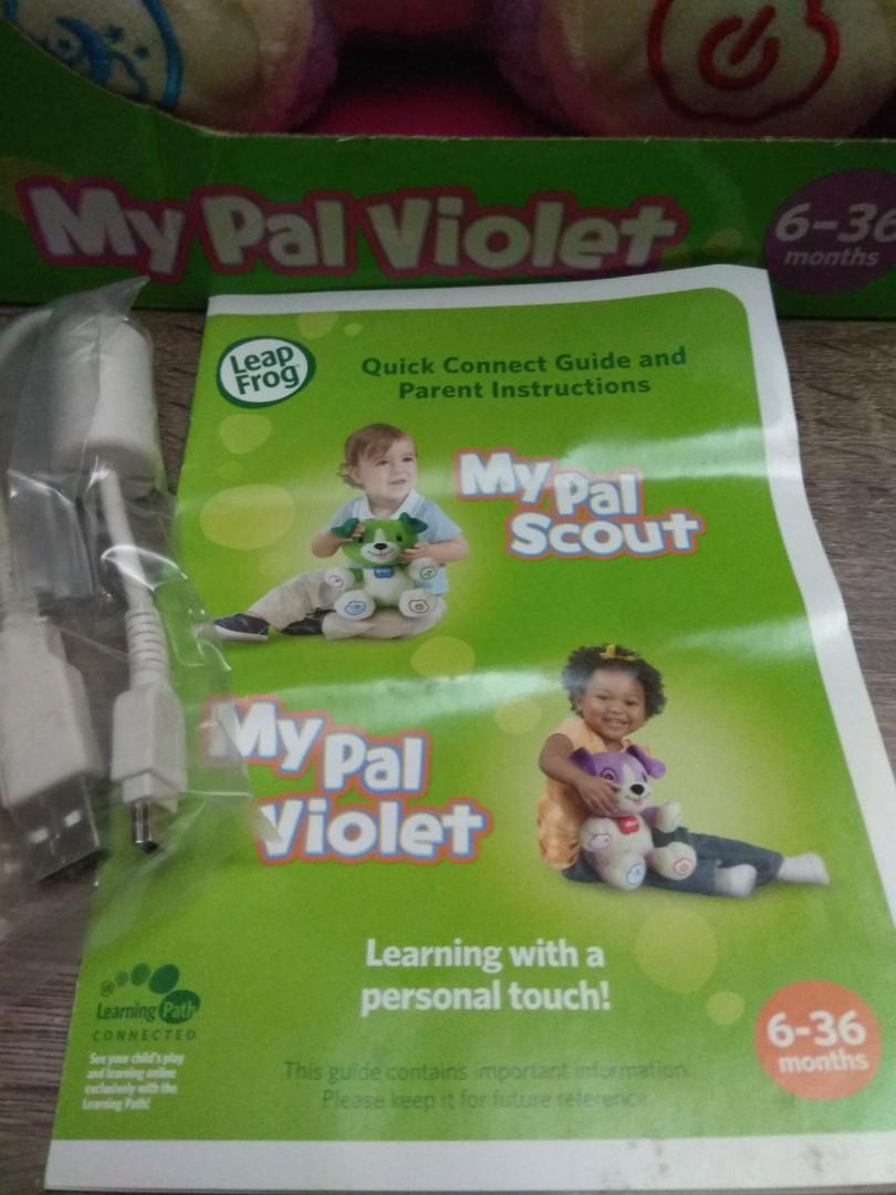 LEAPFROG - My Pal Violet, Babies & Kids, Toys & Walkers on Carousell