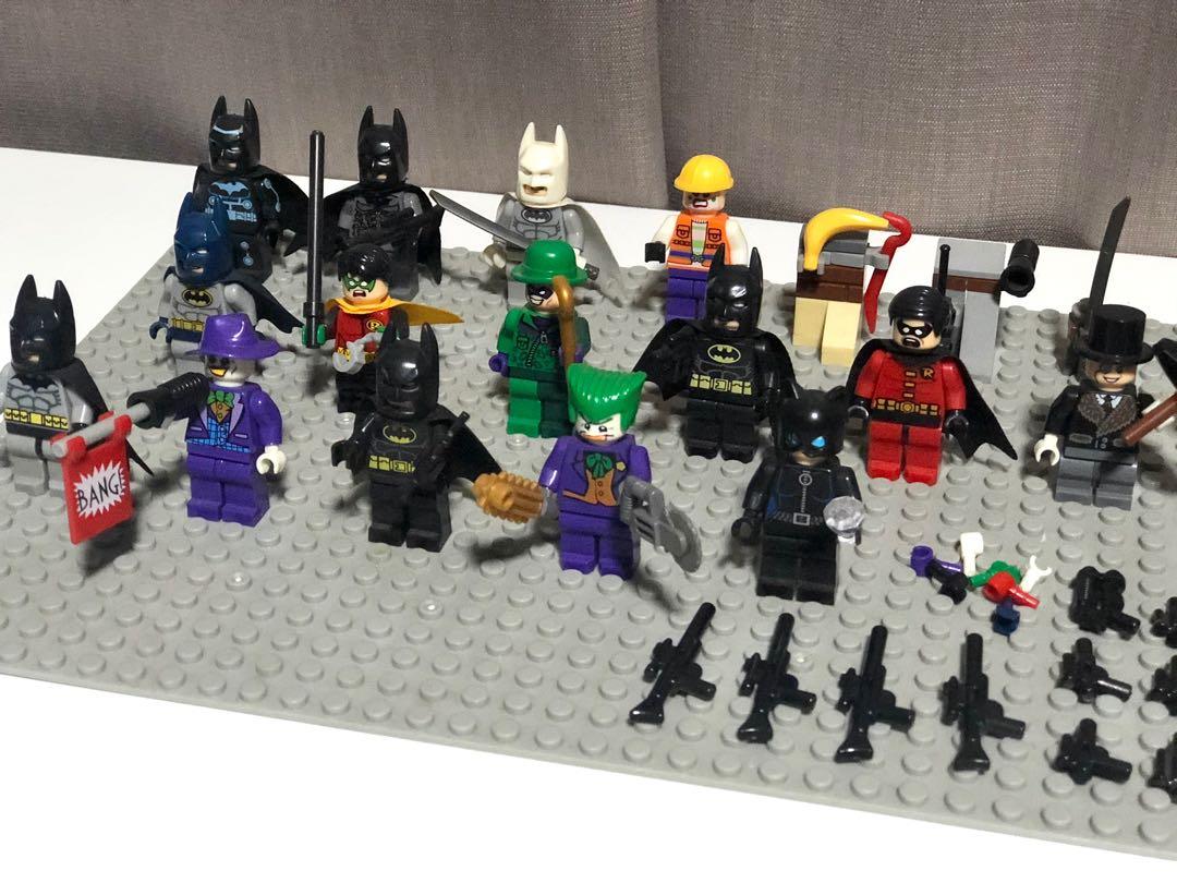 Lego Mini Figures (knock-off) Batman, Robin, Joker, Catwoman, etc. and ...