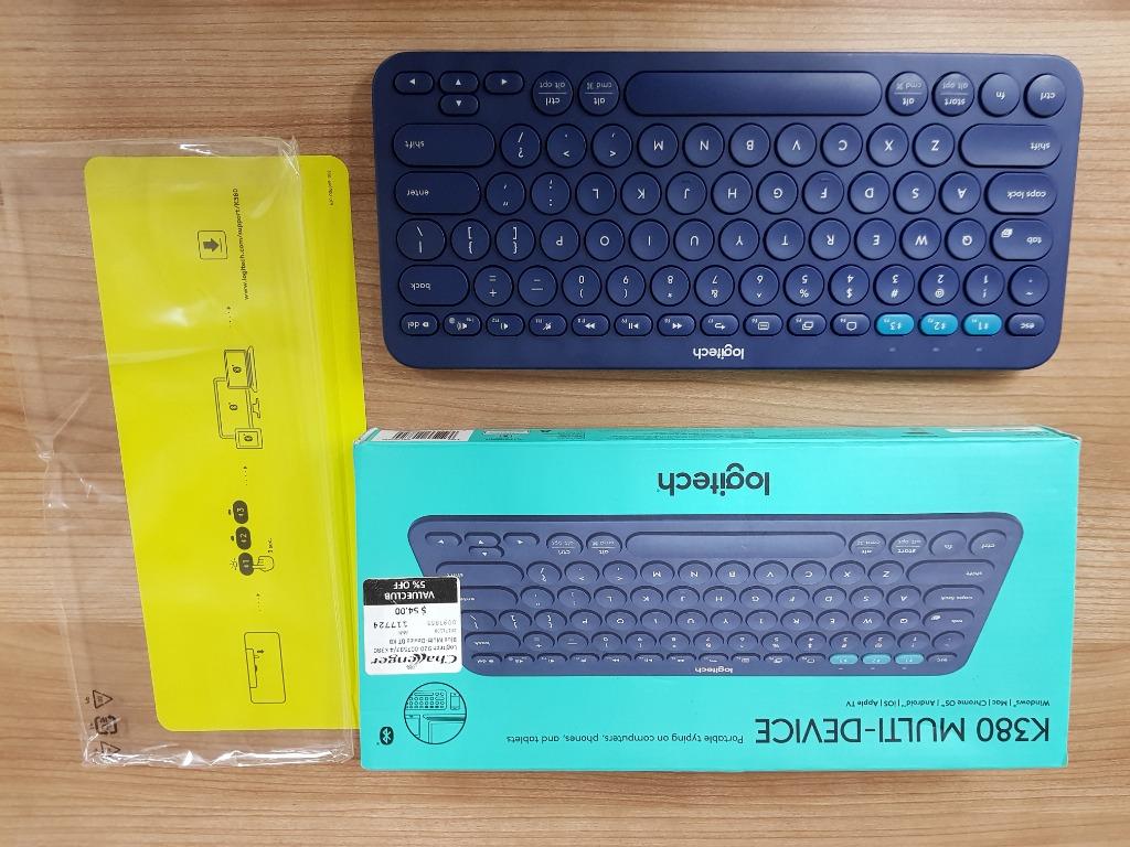 logitech K380 MULTI-DEVICE Portable Keyboard, Computers & Tech, Parts ...