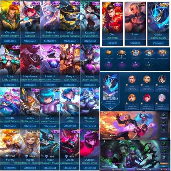 MOBILE LEGENDS ACCOUNT, Video Gaming, Video Games, Xbox on Carousell