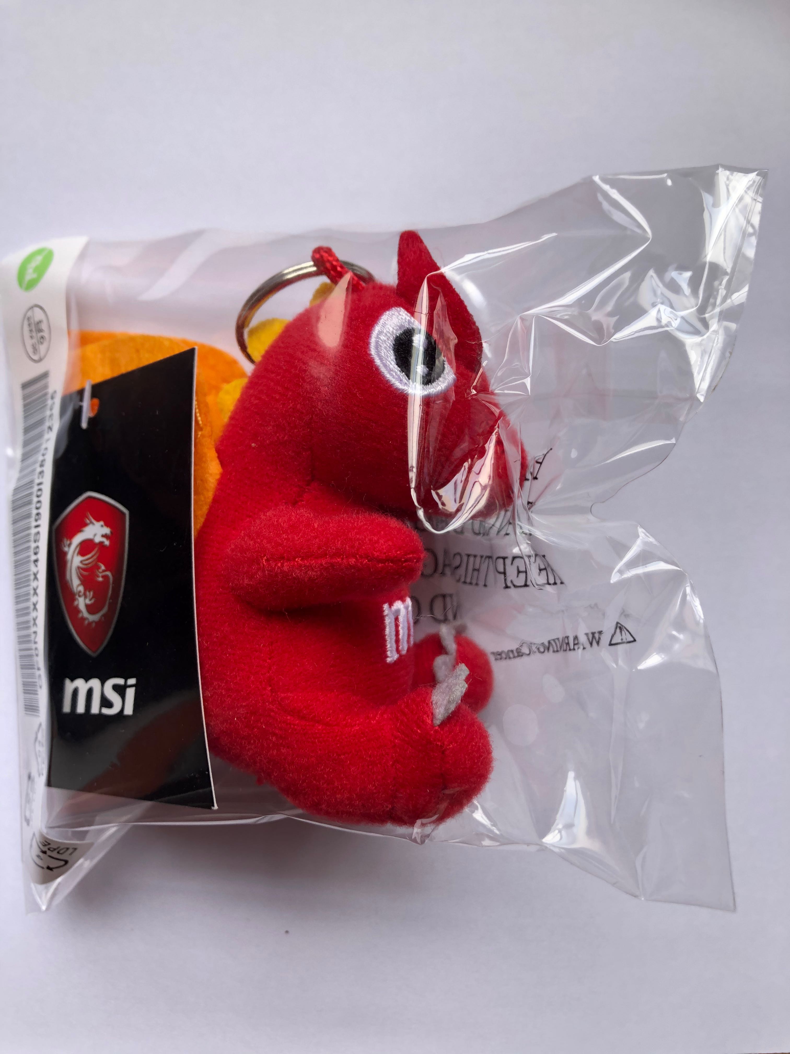 MSI Dragon Keychain, Hobbies & Toys, Toys & Games on Carousell