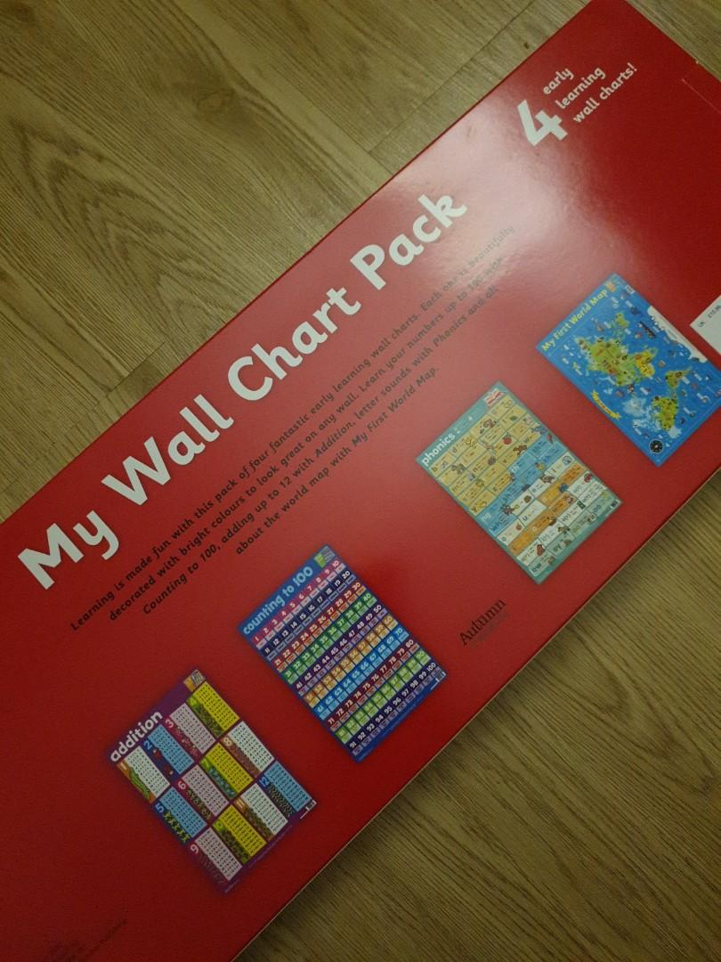 My Wall Chart Pack, Hobbies & Toys, Books & Magazines, Children's Books ...