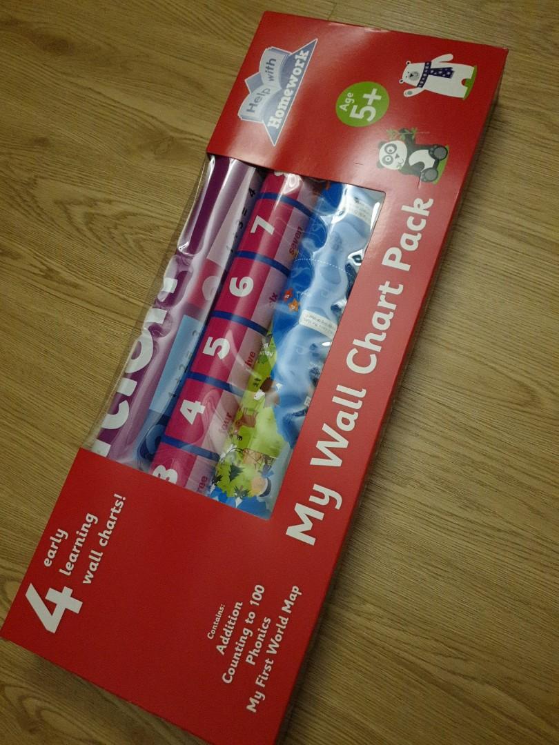 My Wall Chart Pack, Hobbies & Toys, Books & Magazines, Children's Books ...