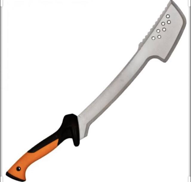 New Genuine Imported Fiskar 29” Long Machete and Axe in One Multi Task ...