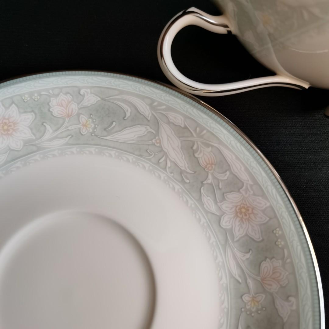 Noritake 2 Sets Made in Japan Fairmont 4408 Bone China Cup & Saucer in Original Box, Furniture ...