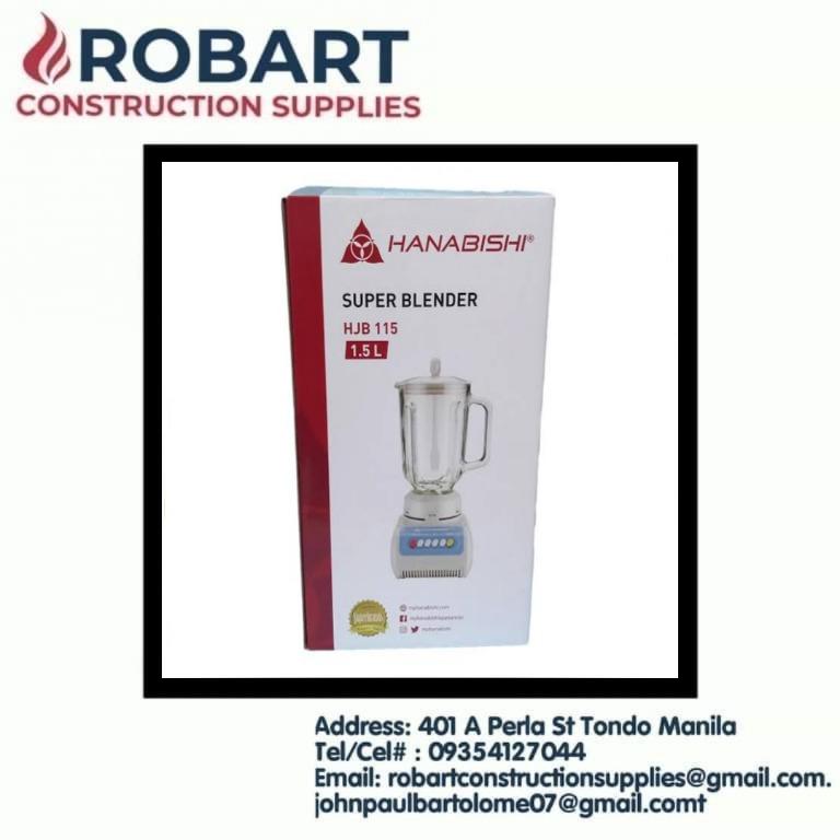 Original Hanabishi Super Blender, Commercial & Industrial, Construction ...