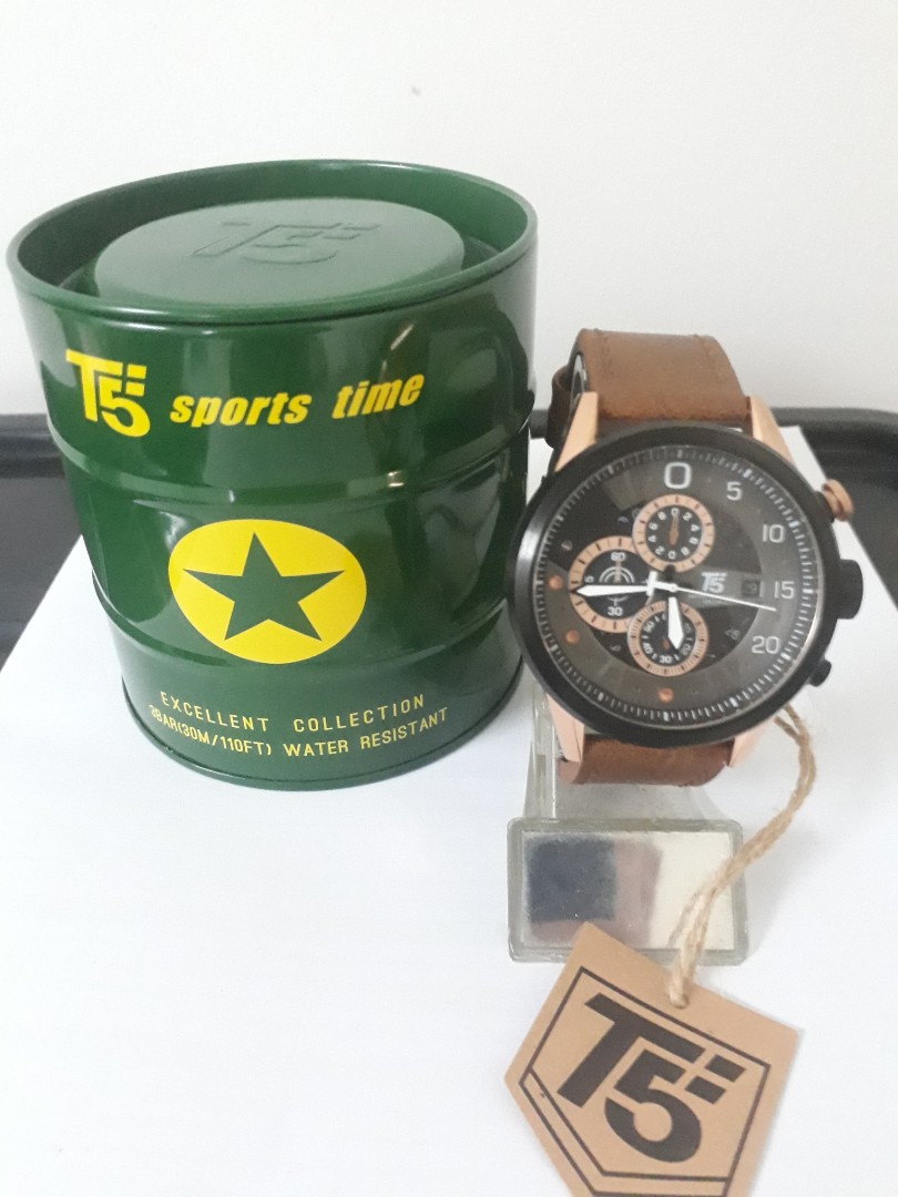Original T5 watch, Men's Fashion, Watches & Accessories, Watches on ...