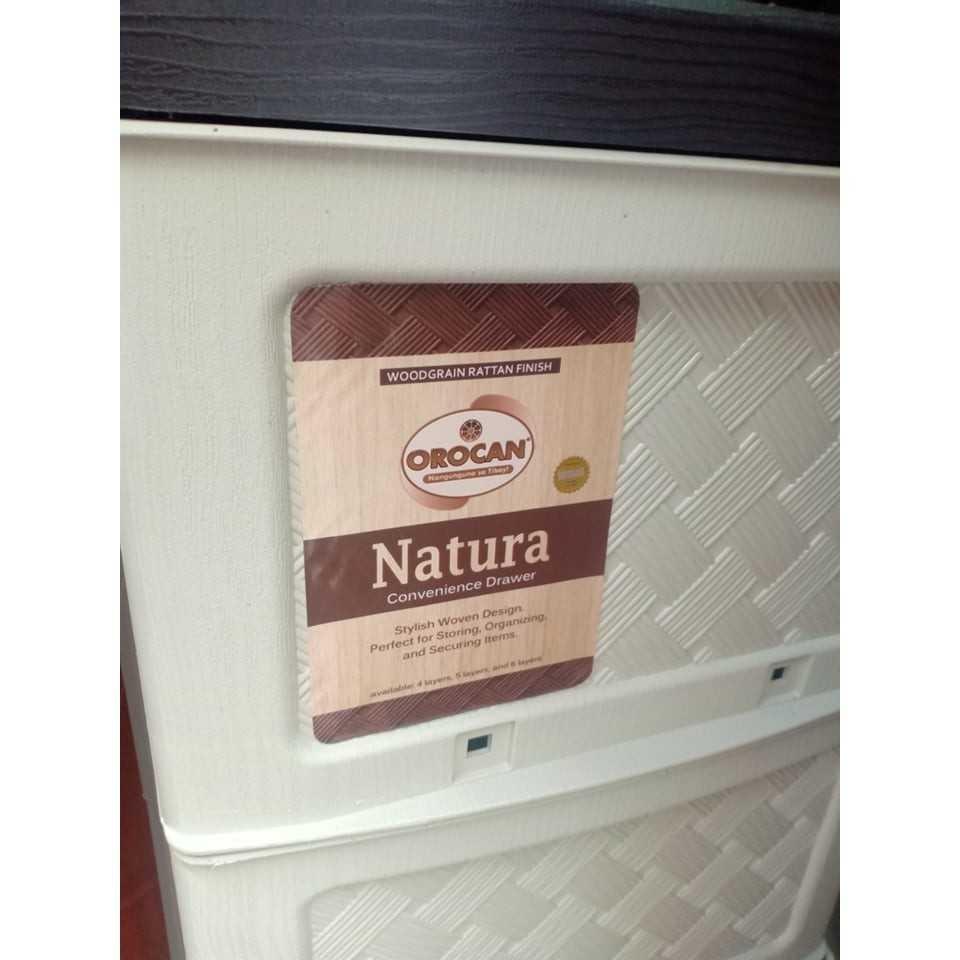 Orocan Natura 4 Layer Durabox Rattan Multi Purpose Drawer, Furniture ...
