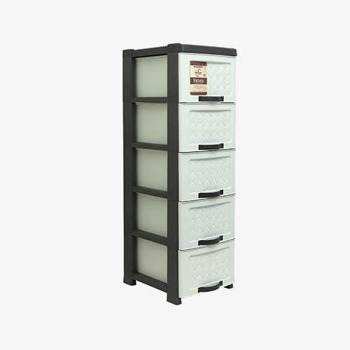 Orocan Natura 5 Layer Durabox Rattan Multi Purpose Drawer Furniture Home Living Furniture Shelves Cabinets Racks on Carousell