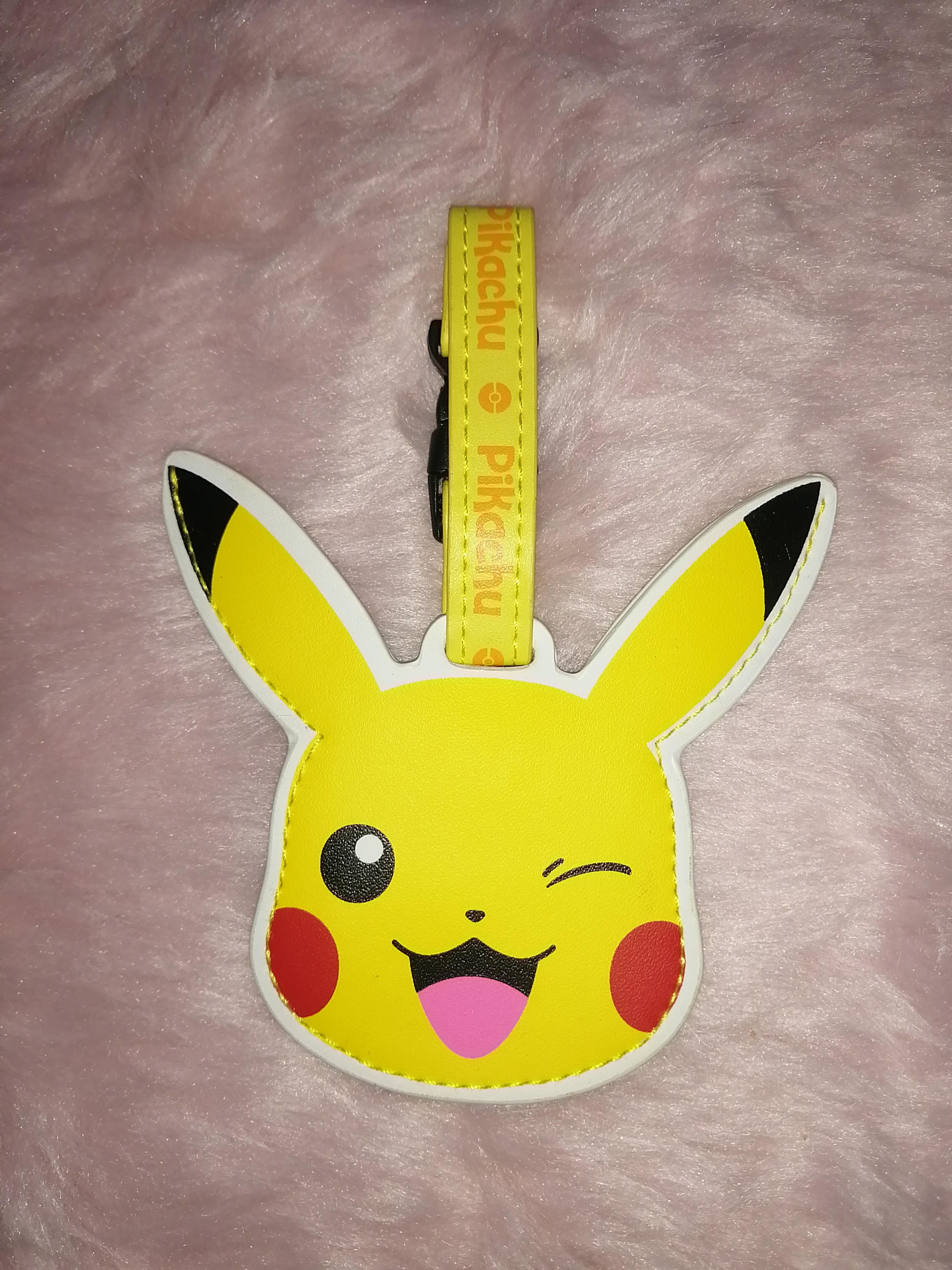 Pokemon Pikachu bag tag, Hobbies & Toys, Memorabilia & Collectibles ...