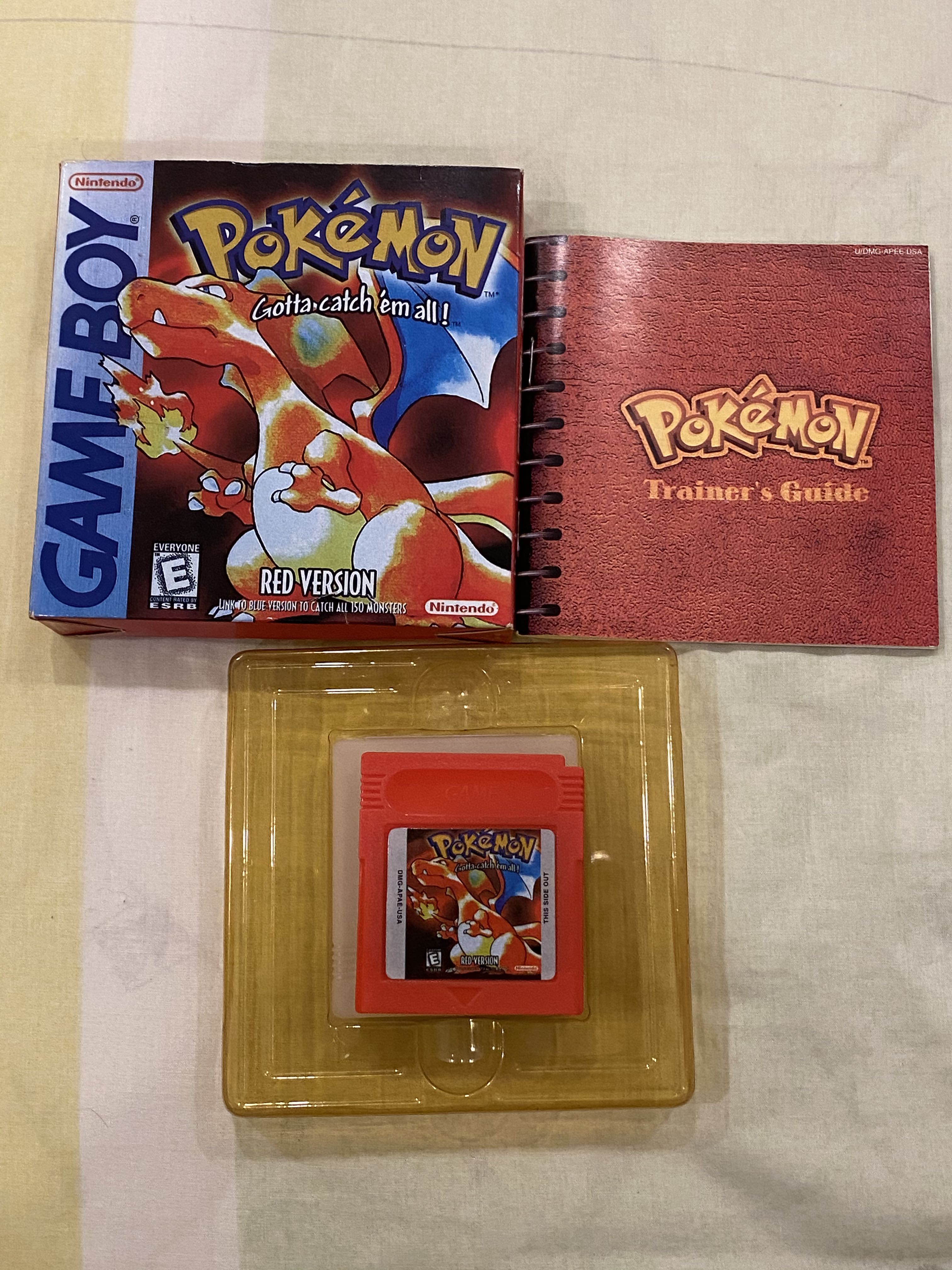 Pokemon Red - Game Boy, Hobbies & Toys, Toys & Games on Carousell