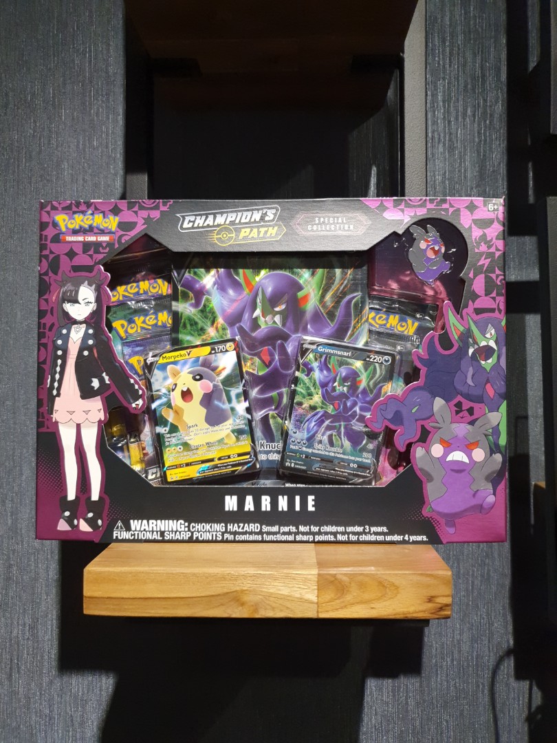 Pokemon TCG Card Champion's Path Marnie Special Collection Box MISB, Toys & Games, Board Games ...