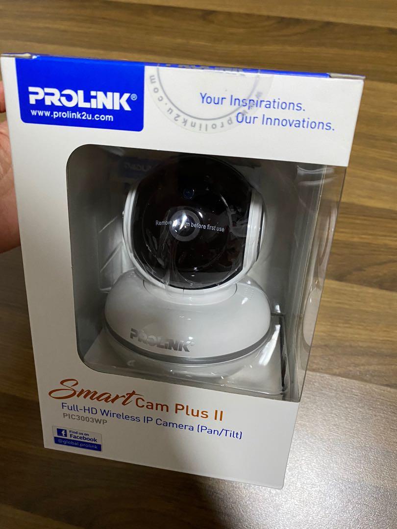 PROLiNK SmartCam Plus II Full HD Wireless IP Camera, Furniture & Home ...