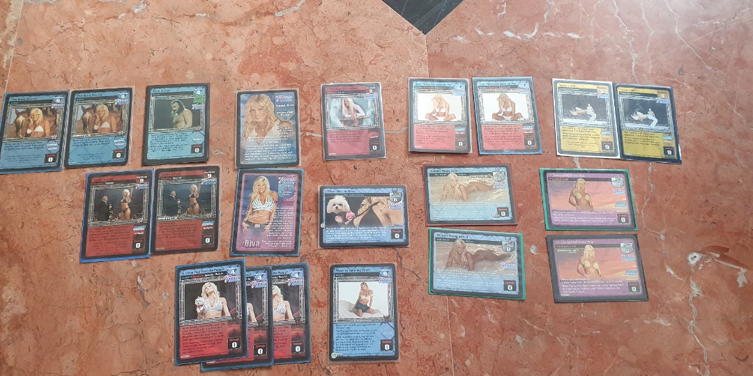 WWE RAW DEAL TORRIE WILSON FULL SET, Hobbies & Toys, Toys & Games on ...