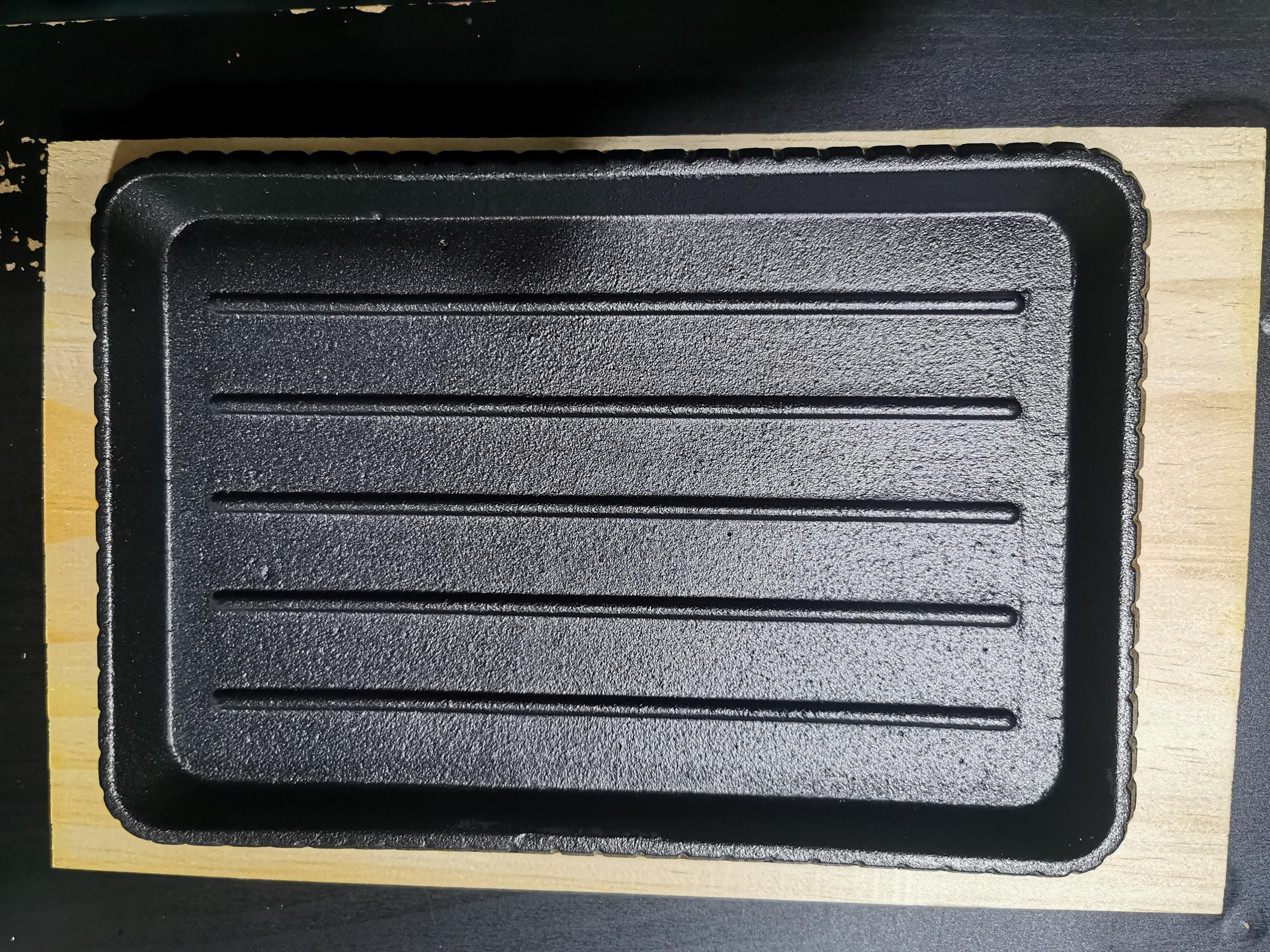 Rectangular Cast Iron Plate /Cast Iron Sizzling Plate /Cast Iron ...