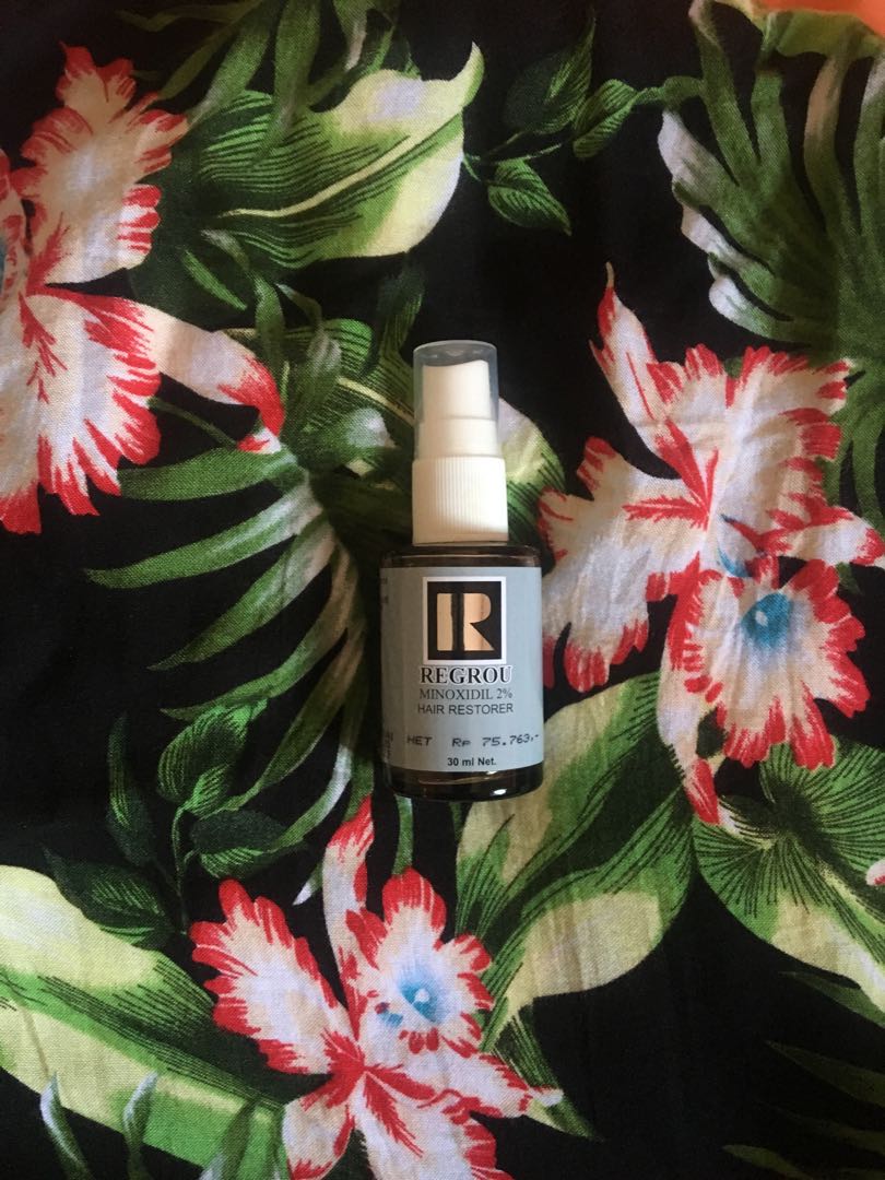 Regrou Minoxidil 2%, Kesehatan & Kecantikan, Perawatan Rambut di Carousell