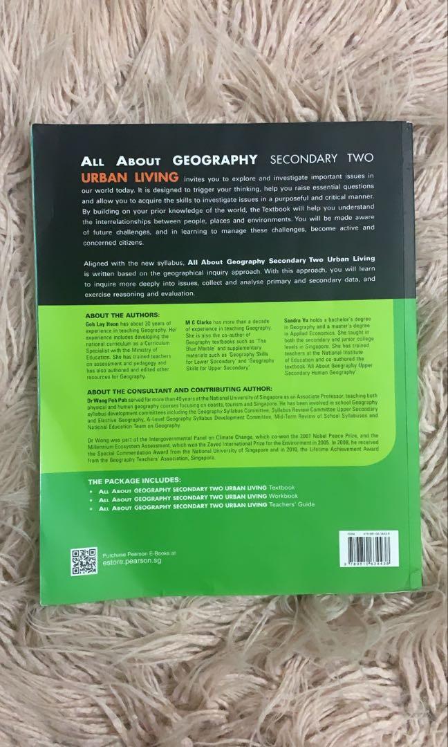 Sec 2 Geography Textbook, Hobbies & Toys, Books & Magazines, Textbooks ...