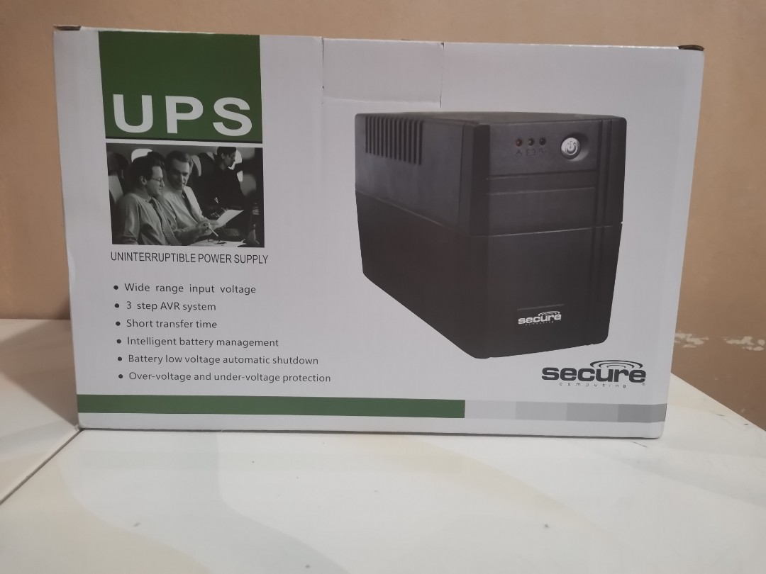 SECURE UPS 1000VA (Uninterruptible Power Supply), Computers & Tech ...