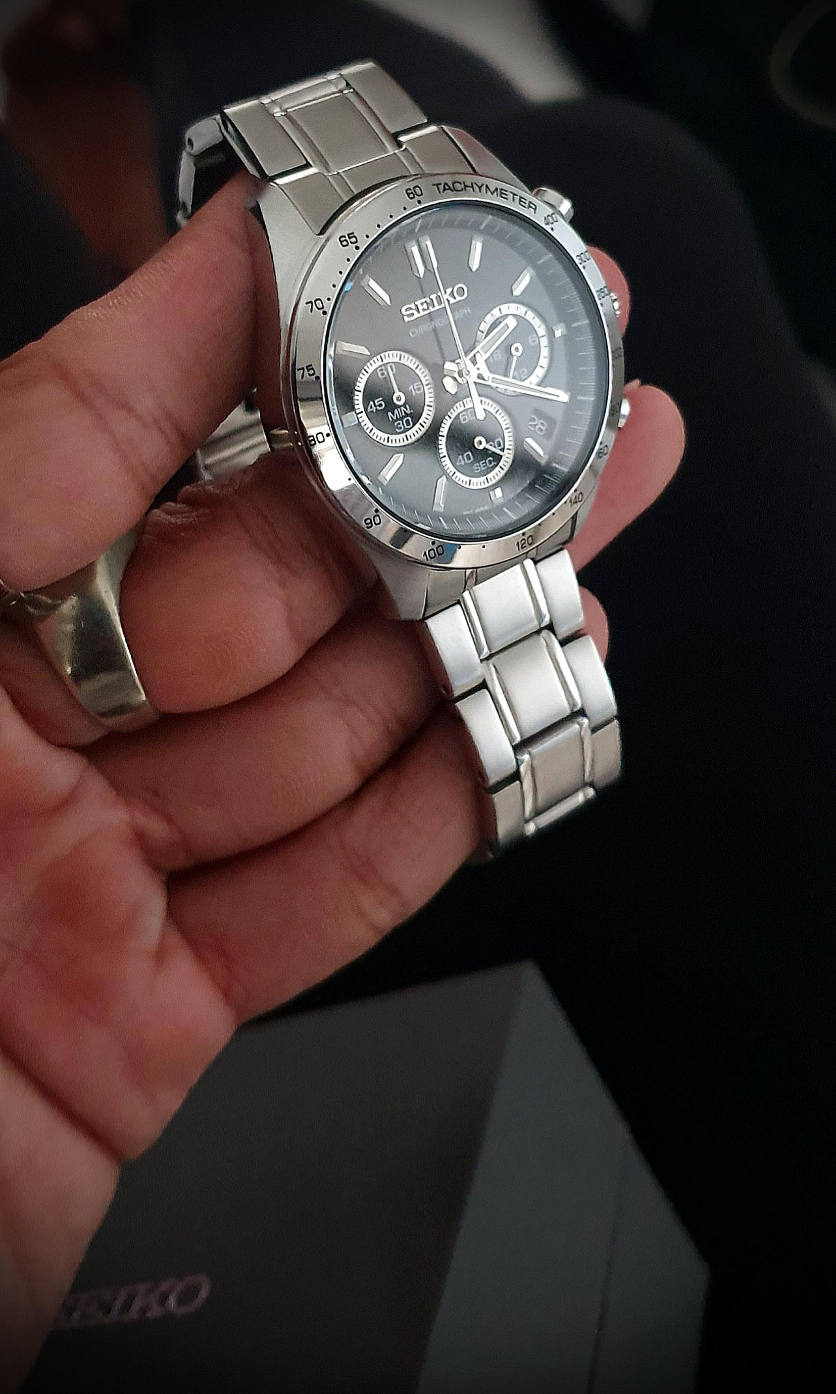 Seiko Spirit Chronograph (SBTR013), Men's Fashion, Watches ...