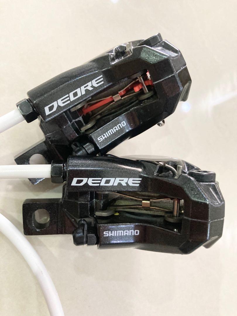 Shimano Deore M596 Hydraulic Brakes ( White ), Sports Equipment ...