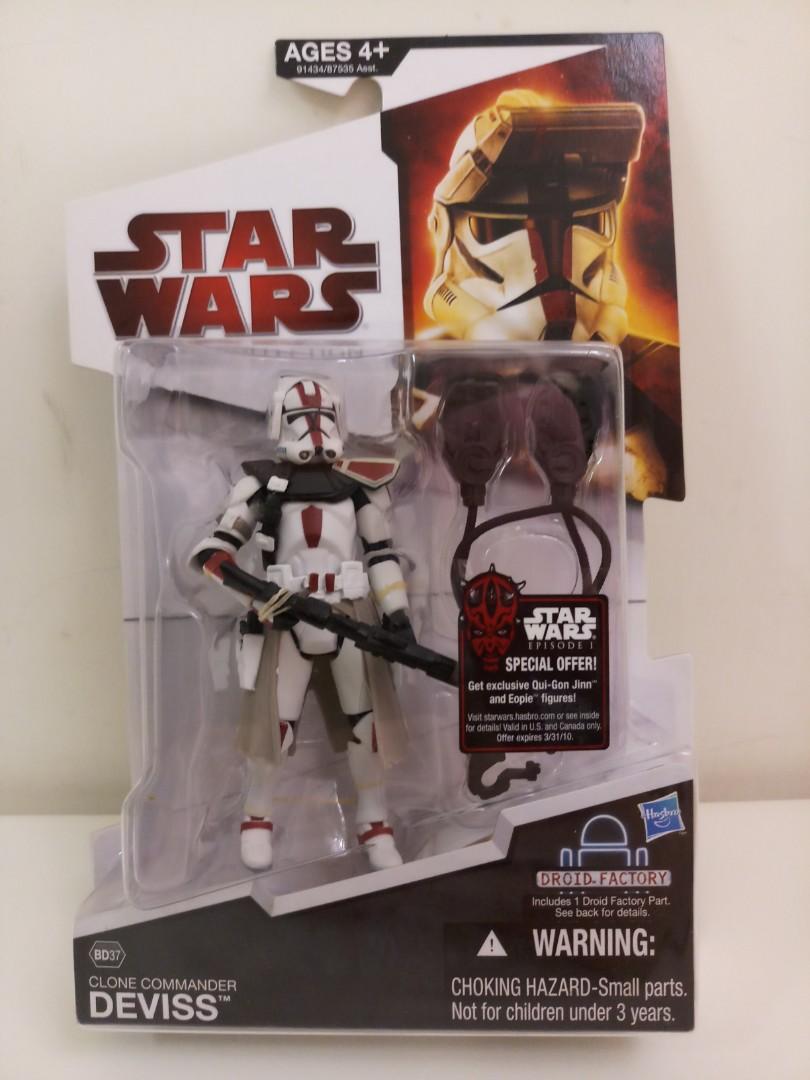 Star Wars 星球大戰 Legacy Collection CLONE COMMANDER DEVISS Figure, 興趣及遊戲 ...