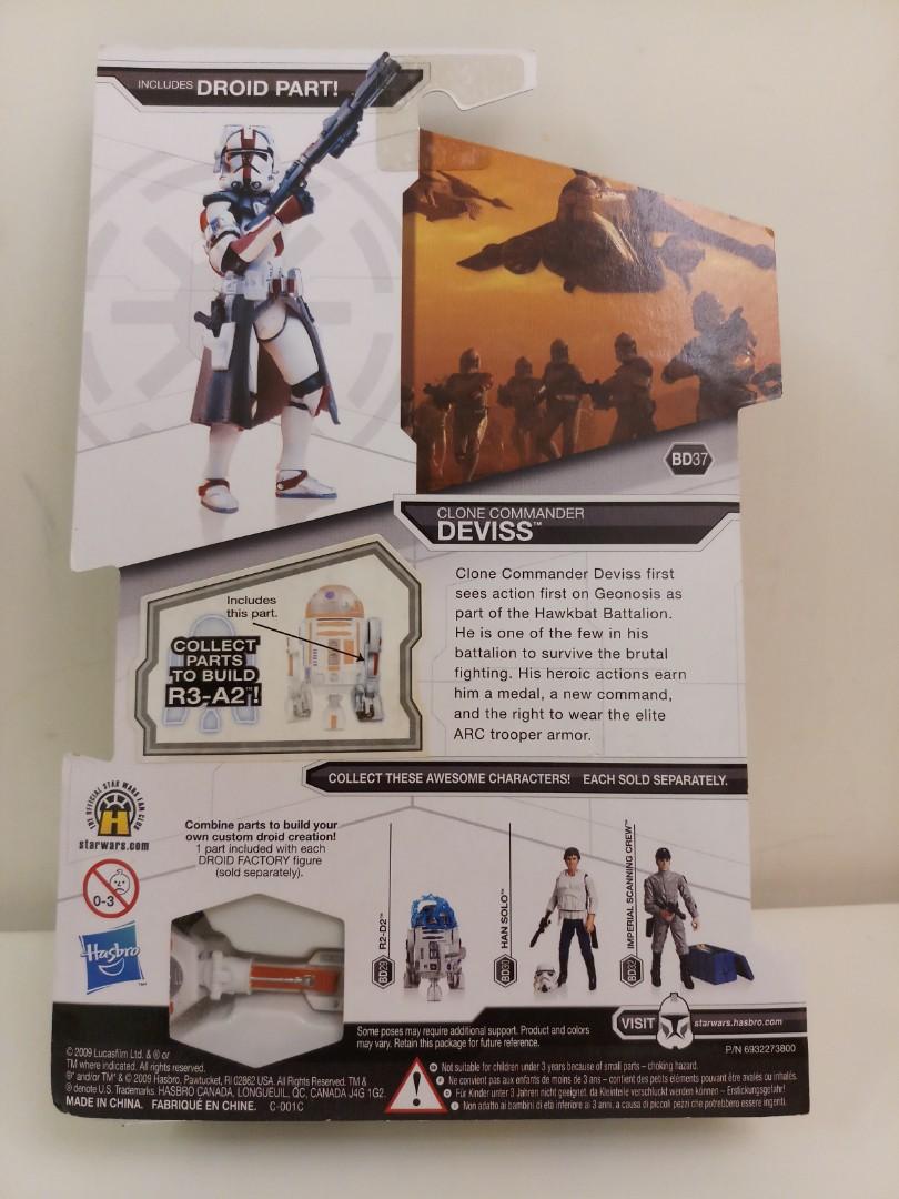 Star Wars 星球大戰 Legacy Collection CLONE COMMANDER DEVISS Figure, 興趣及遊戲 ...