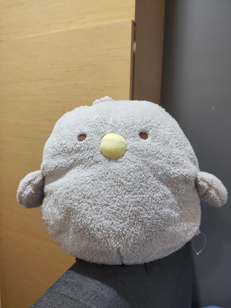 Sumikko Gurashi Grey Bird Plush, Hobbies & Toys, Toys & Games on Carousell