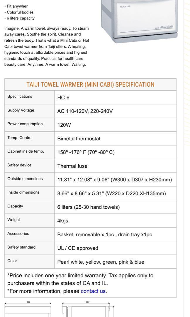 Taiji HC-6 mini cabi on Carousell