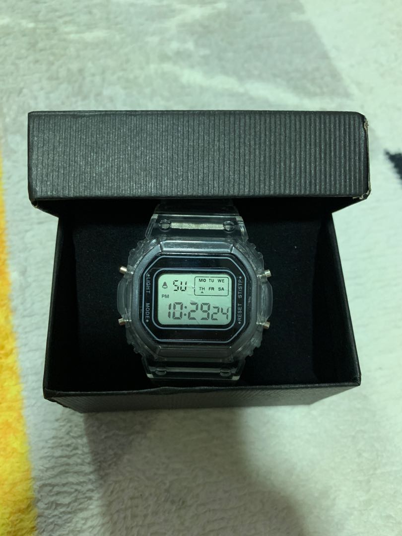 Transparent Watch, Women's Fashion, Watches & Accessories, Watches on ...