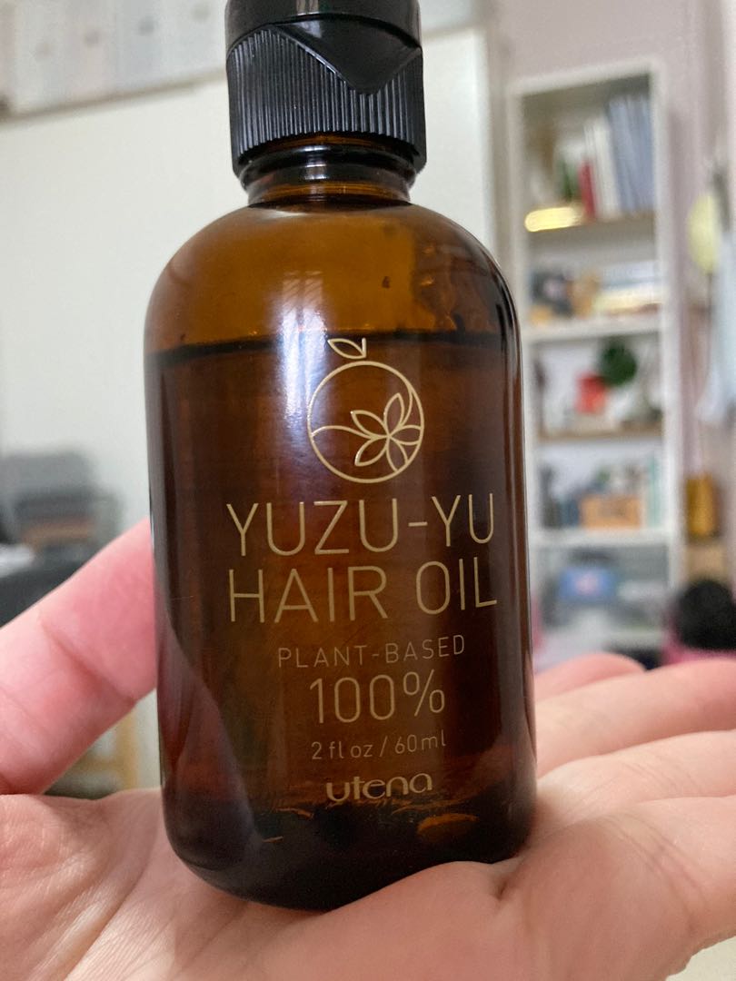 Utena yuzu-yu hair oil, Beauty & Personal Care, Hair on Carousell