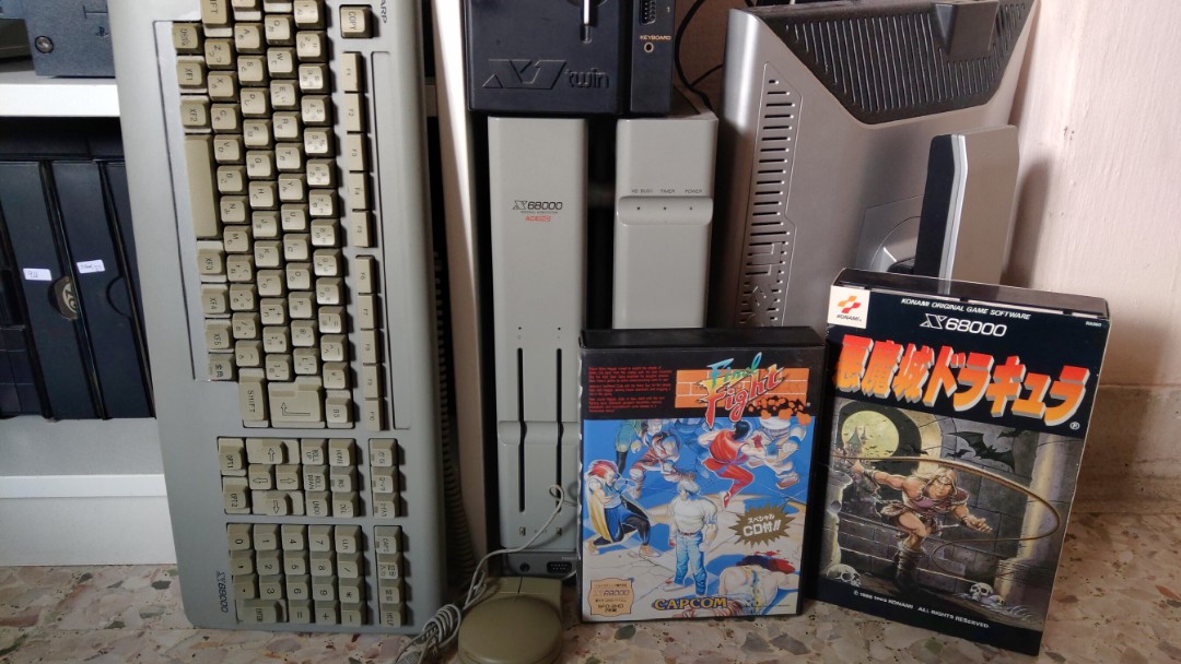 X68000 with final fight and castlevania, Video Gaming, Video Games ...