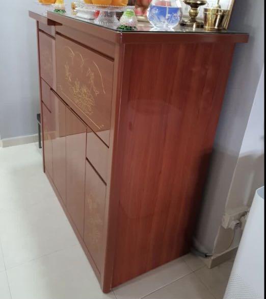 2 in 1 Praying Altar table cum Ancestor tablet placement, Furniture ...