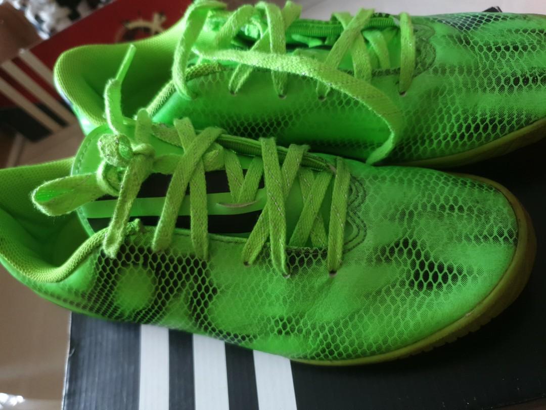 Adidas Neon Green Running Shoes x1 US 5.5 UK 5, Sports Equipment, Other ...