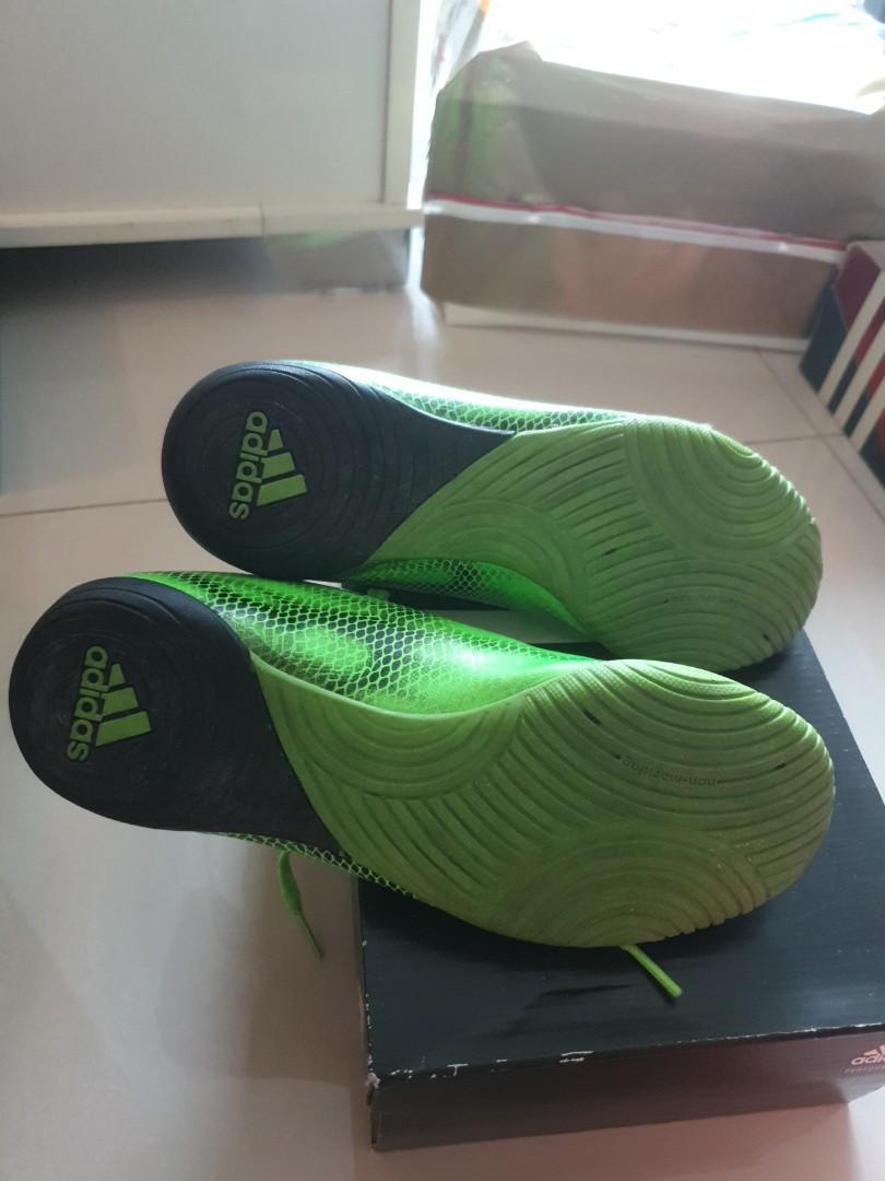 Adidas Neon Green Running Shoes x1 US 5.5 UK 5, Sports Equipment, Other ...