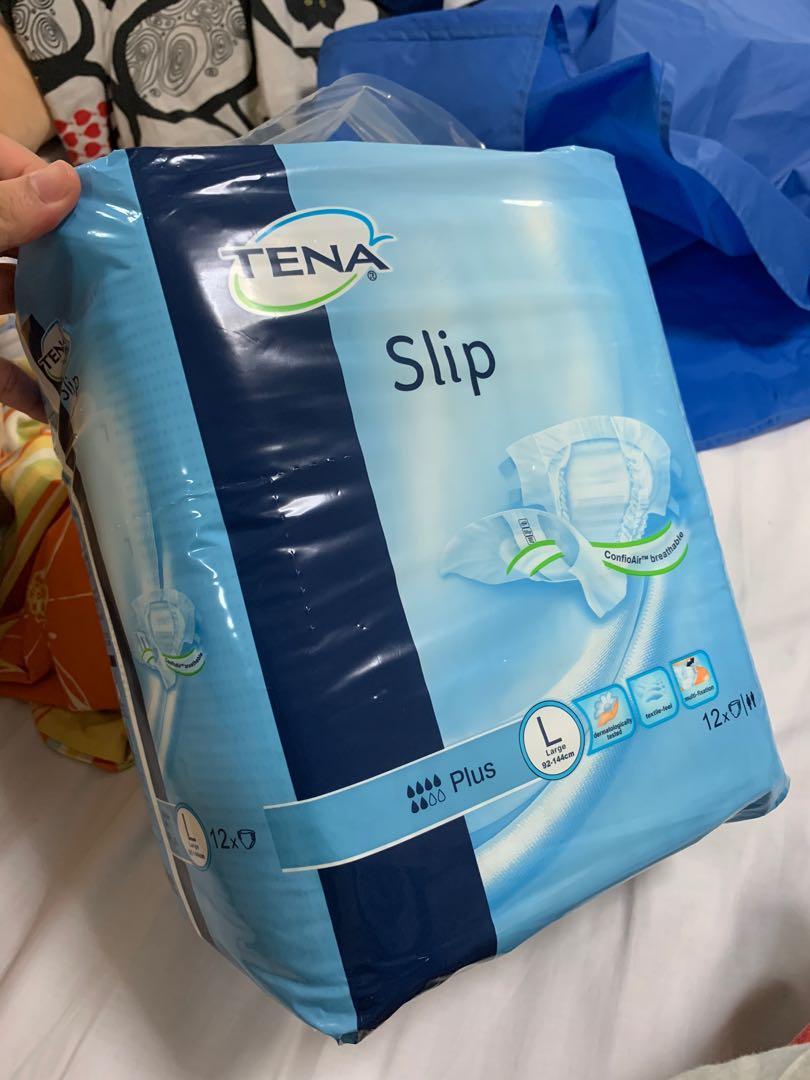 Adult diapers - TENA Slip Plus L, Everything Else on Carousell