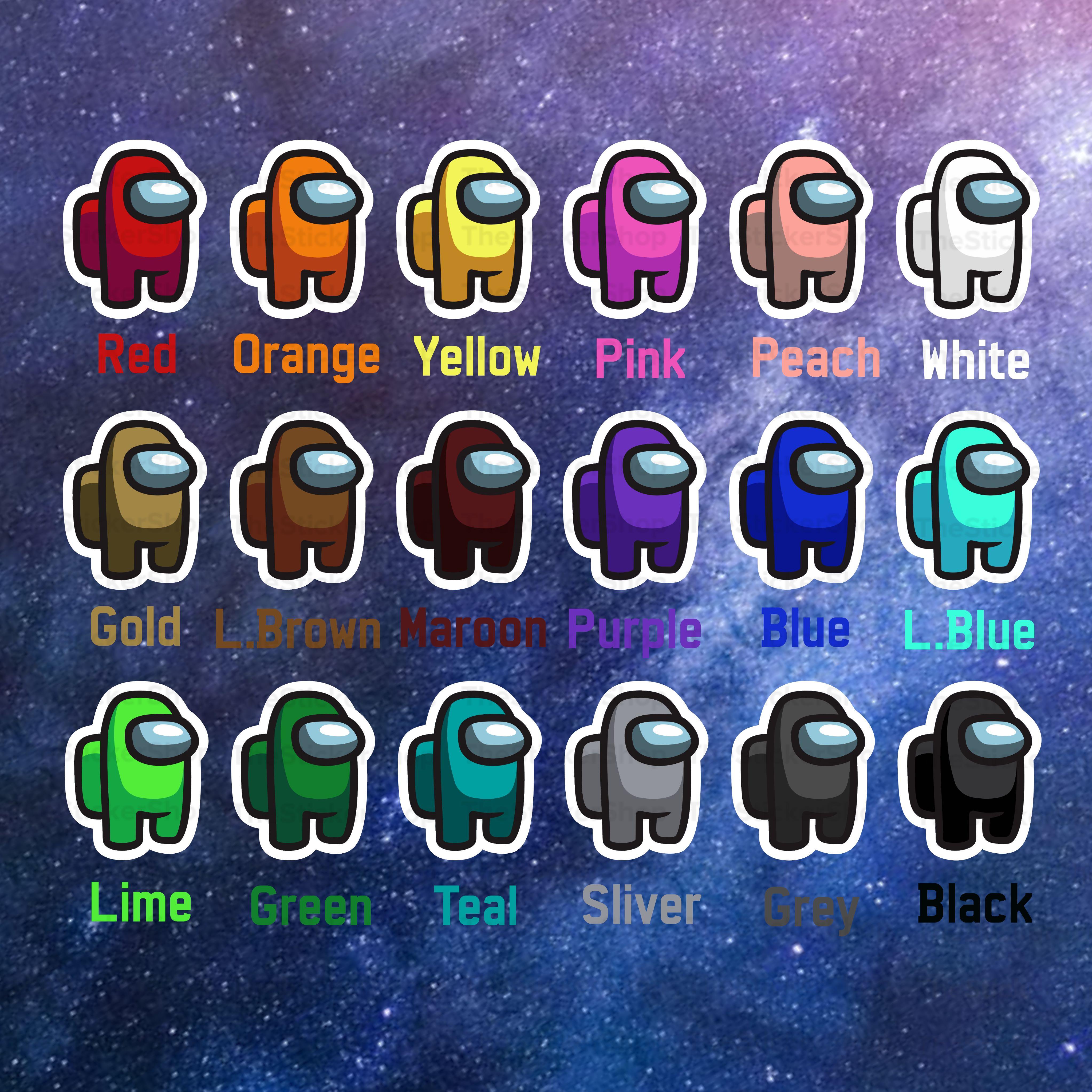 Stickers, Labels & Tags Among Us Christmas Holiday Edition Sticker Pack ...