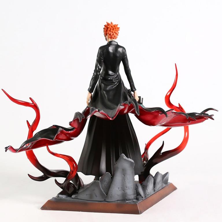 Anime Bleach GK Kurosaki Ichigo Bankai Samurai Sword Warrior Statue ...