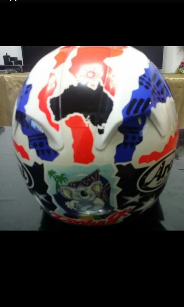 Arai japan Fullface Mick doohan, Motorcycles, Motorcycle Apparel on ...