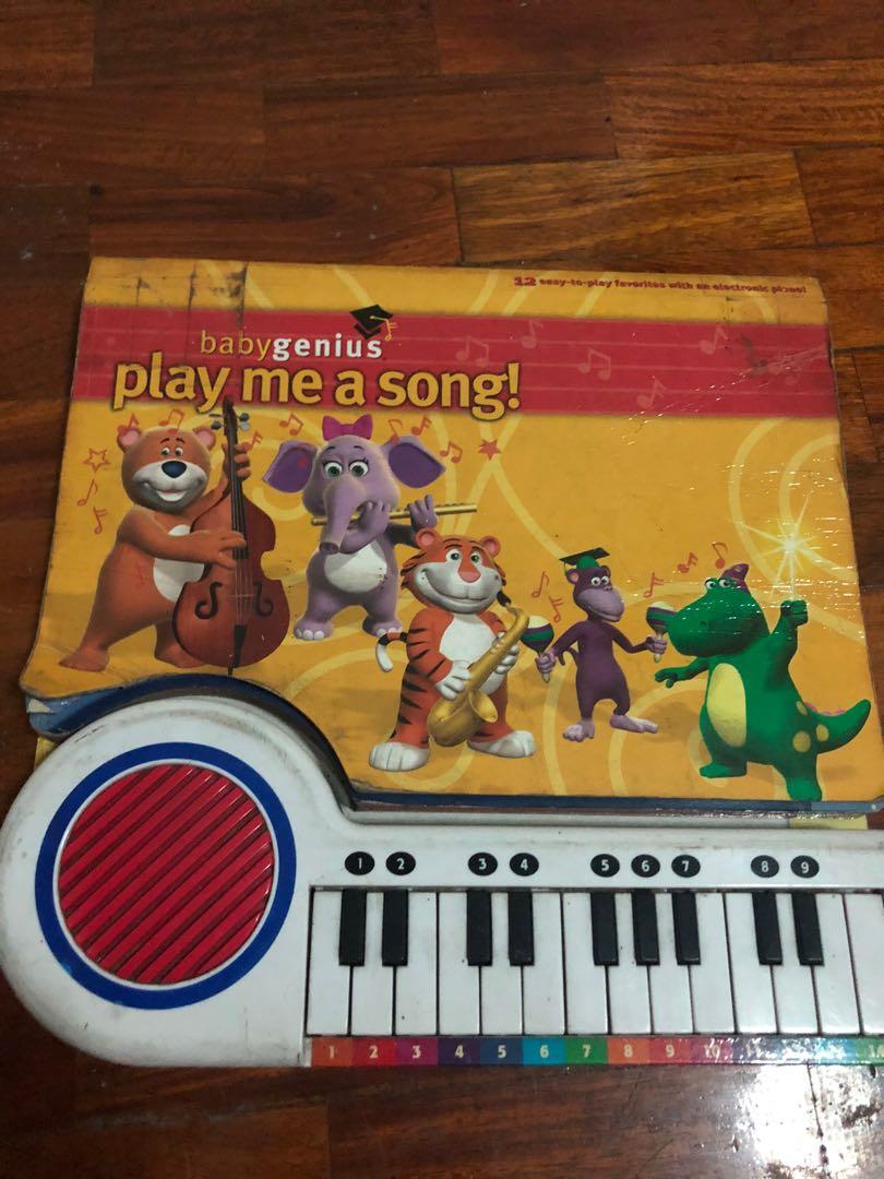 Baby Genius Electronic piano, Hobbies & Toys, Toys & Games on Carousell