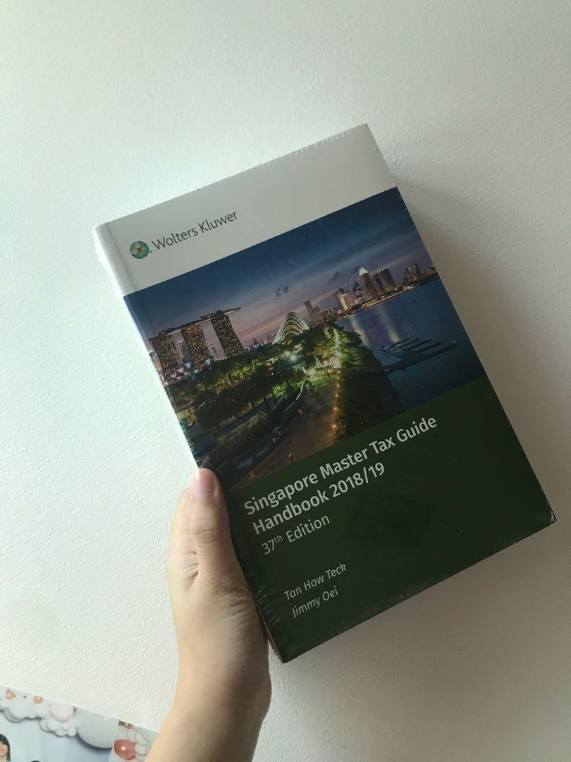 [BRAND NEW] 37th edition Singapore Master Tax Guide Handbook 2018/19 ...