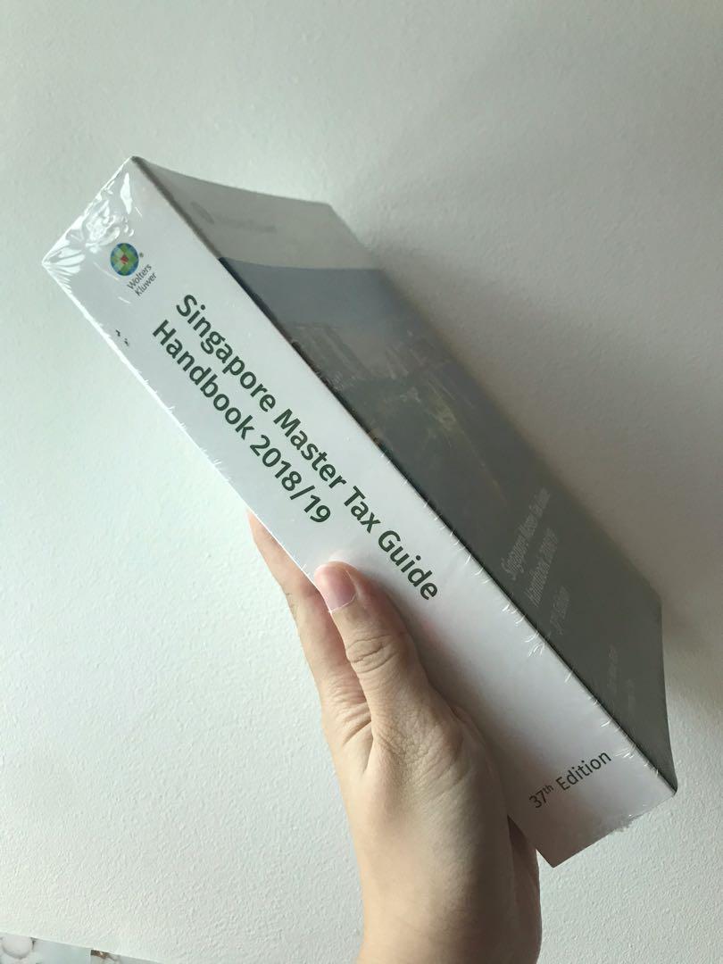 [BRAND NEW] 37th edition Singapore Master Tax Guide Handbook 2018/19 ...