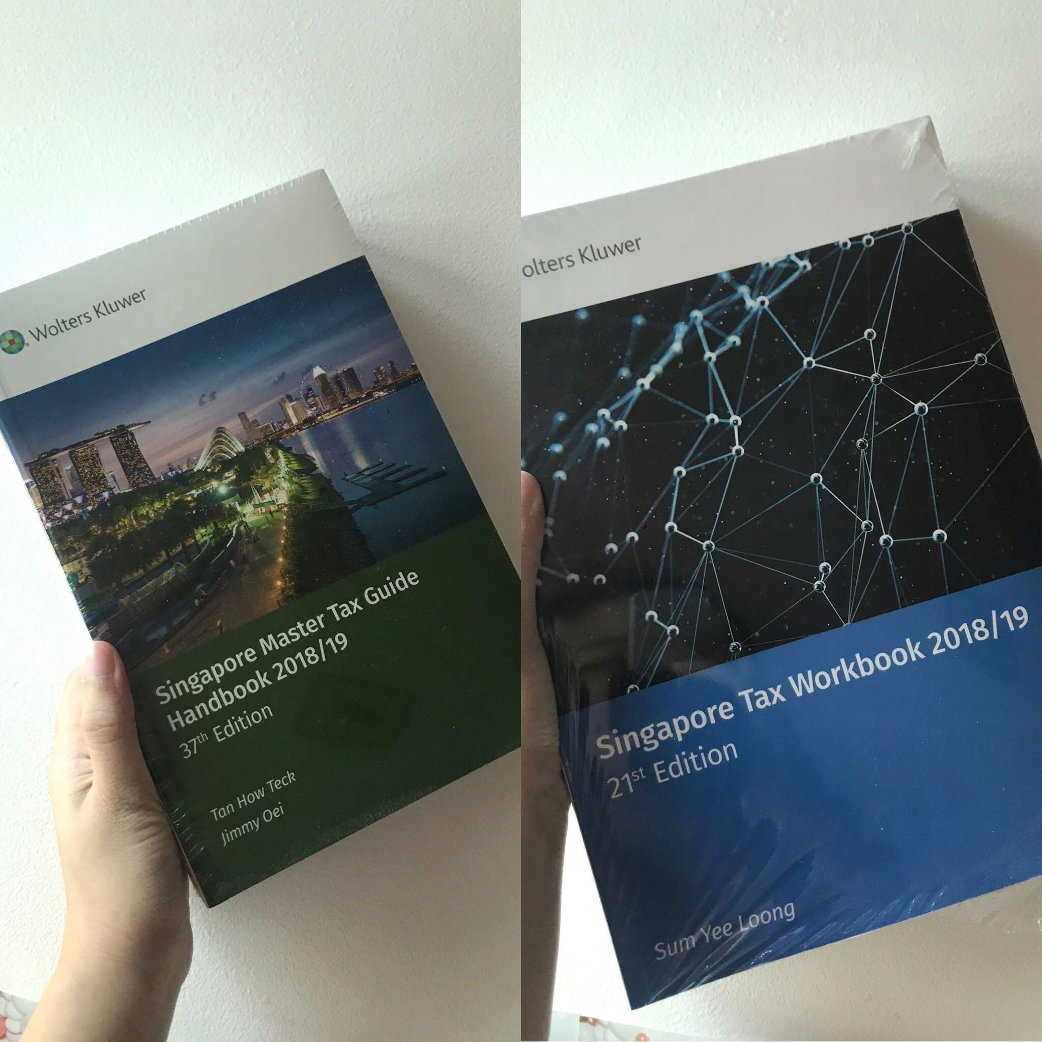 [BRAND NEW] 37th edition Singapore Master Tax Guide Handbook 2018/19 ...