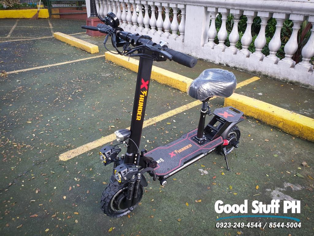 Cheapest 2000w EScooter Xtract Thunder Electric Scooter Dual Hub Dual ...