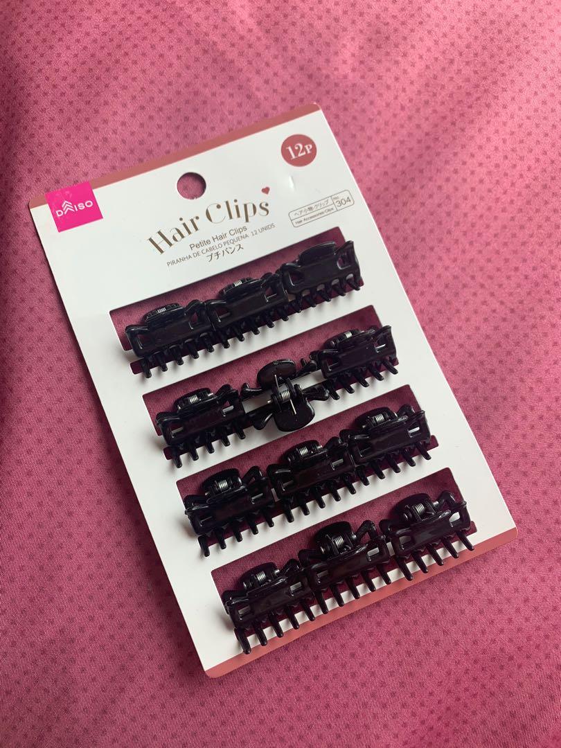 Daiso petite hair clips, Women's Fashion, Watches & Accessories, Hair ...