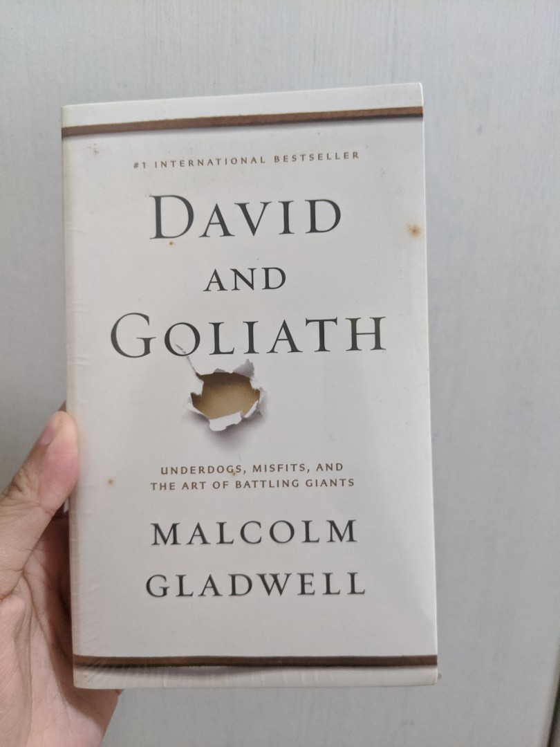 David and Goliath - Malcolm Gladwell, Books & Stationery, Non-Fiction ...