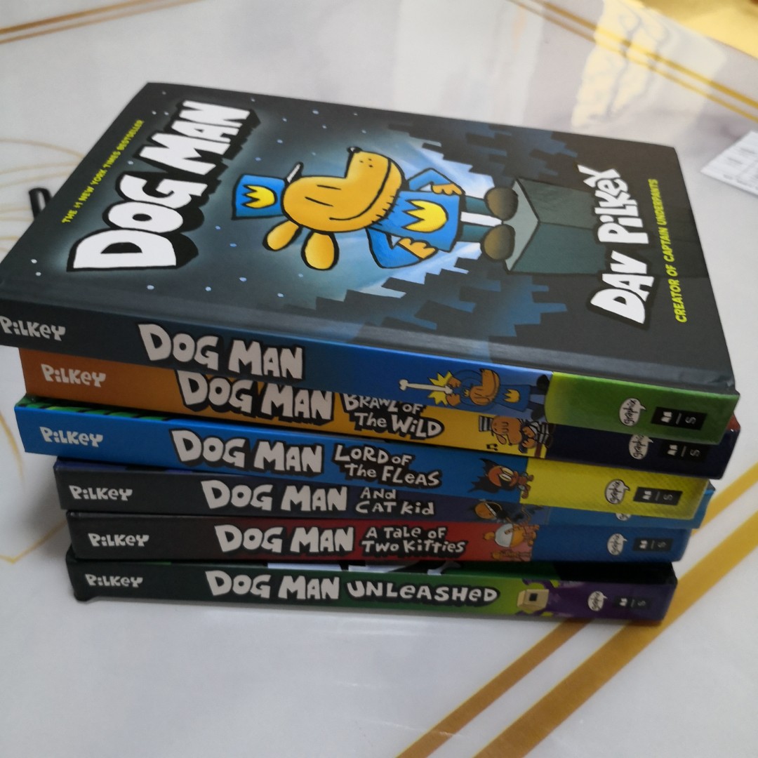 Dog man books 1-6, Hobbies & Toys, Books & Magazines, Children's Books ...