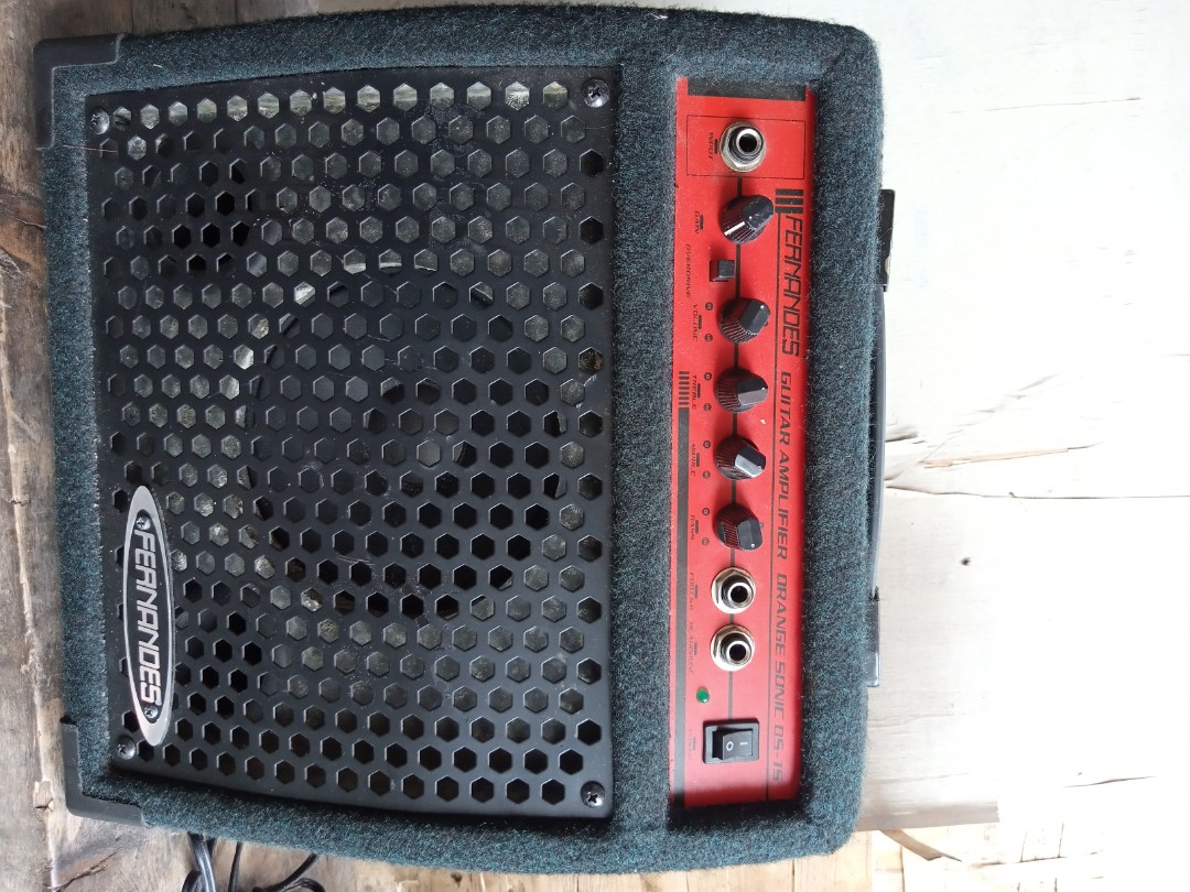 Fernandes guitar amp. Orange sonic 05-15, Hobbies & Toys, Music & Media ...