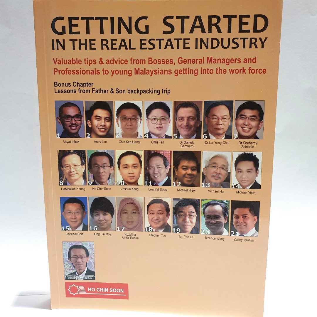 Getting Started in the Real Estate Industry (Ho Chin Soon) - Color ...