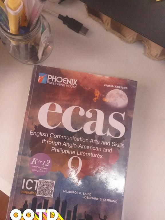 Grade 9 JHS ECAS English Book Phoenix, Hobbies & Toys, Books ...